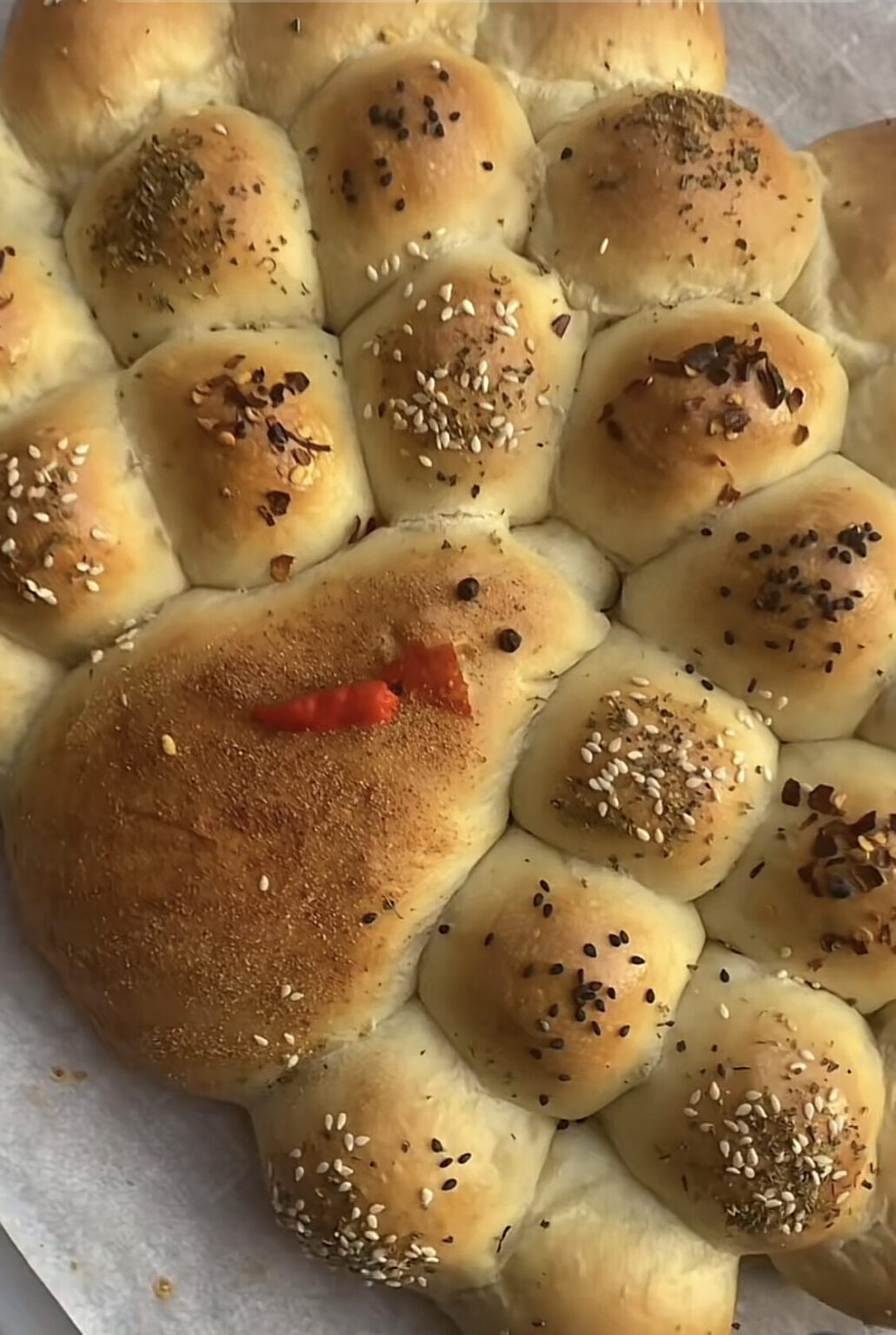 “Turkey” Dinner Rolls - Frannie Loves Food