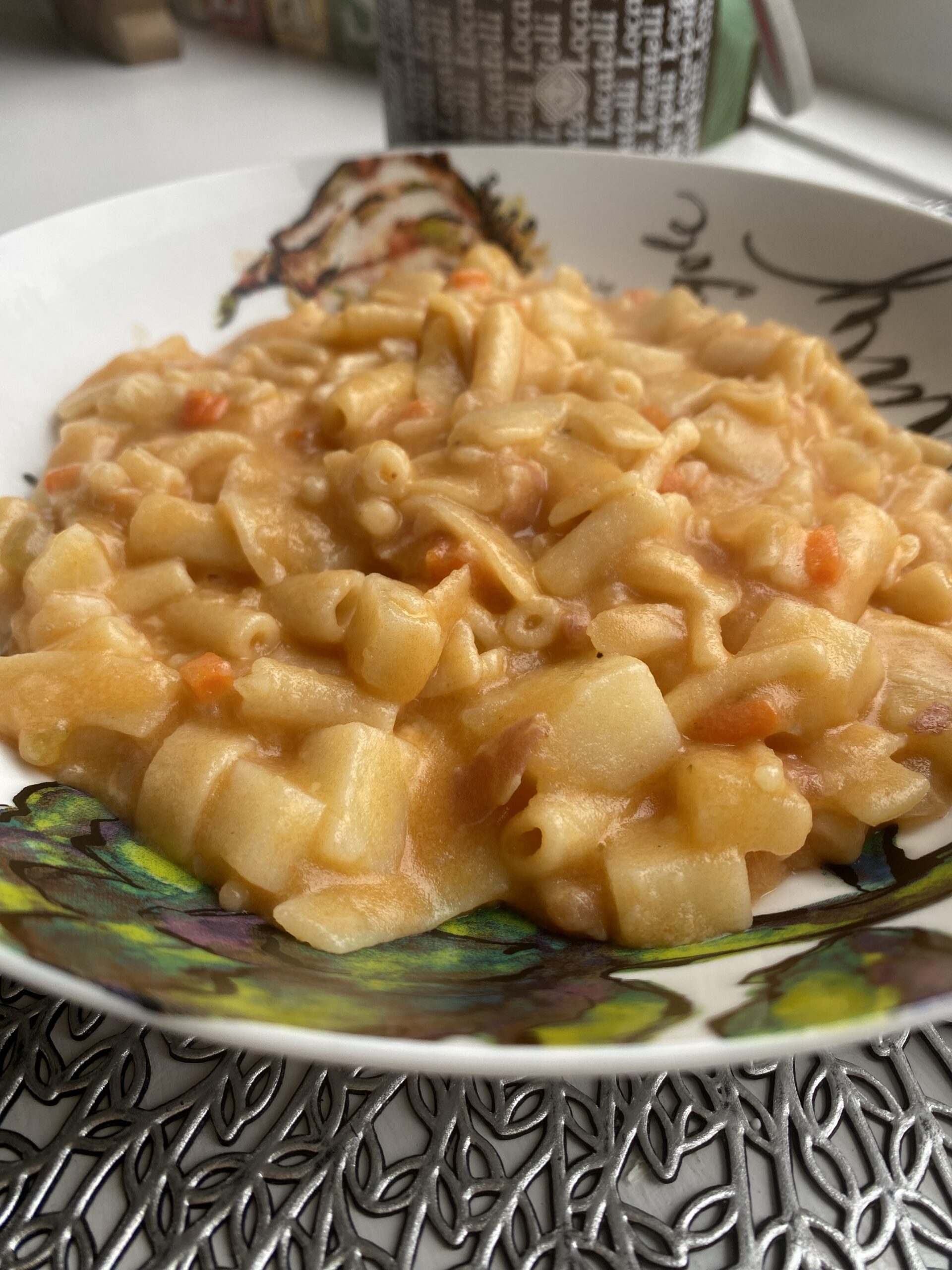 Pasta e Patate (Past’ e Patan’) - Frannie Loves Food