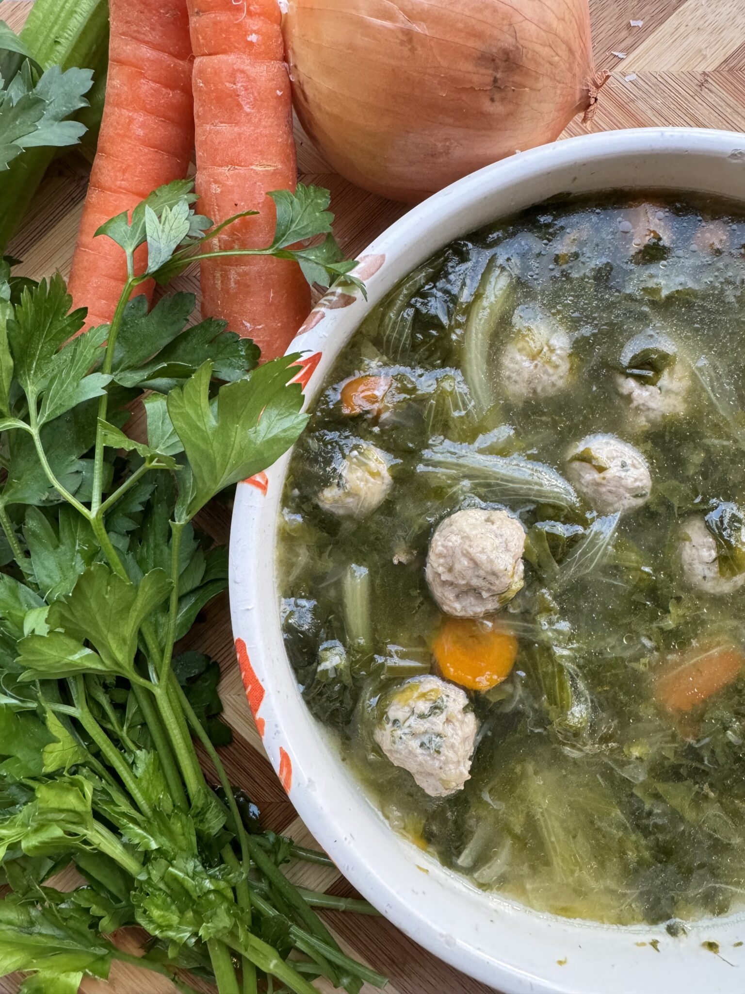 Italian Wedding Soup - Frannie Loves Food