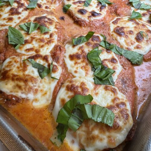 Vodka Chicken Parm - Frannie Loves Food
