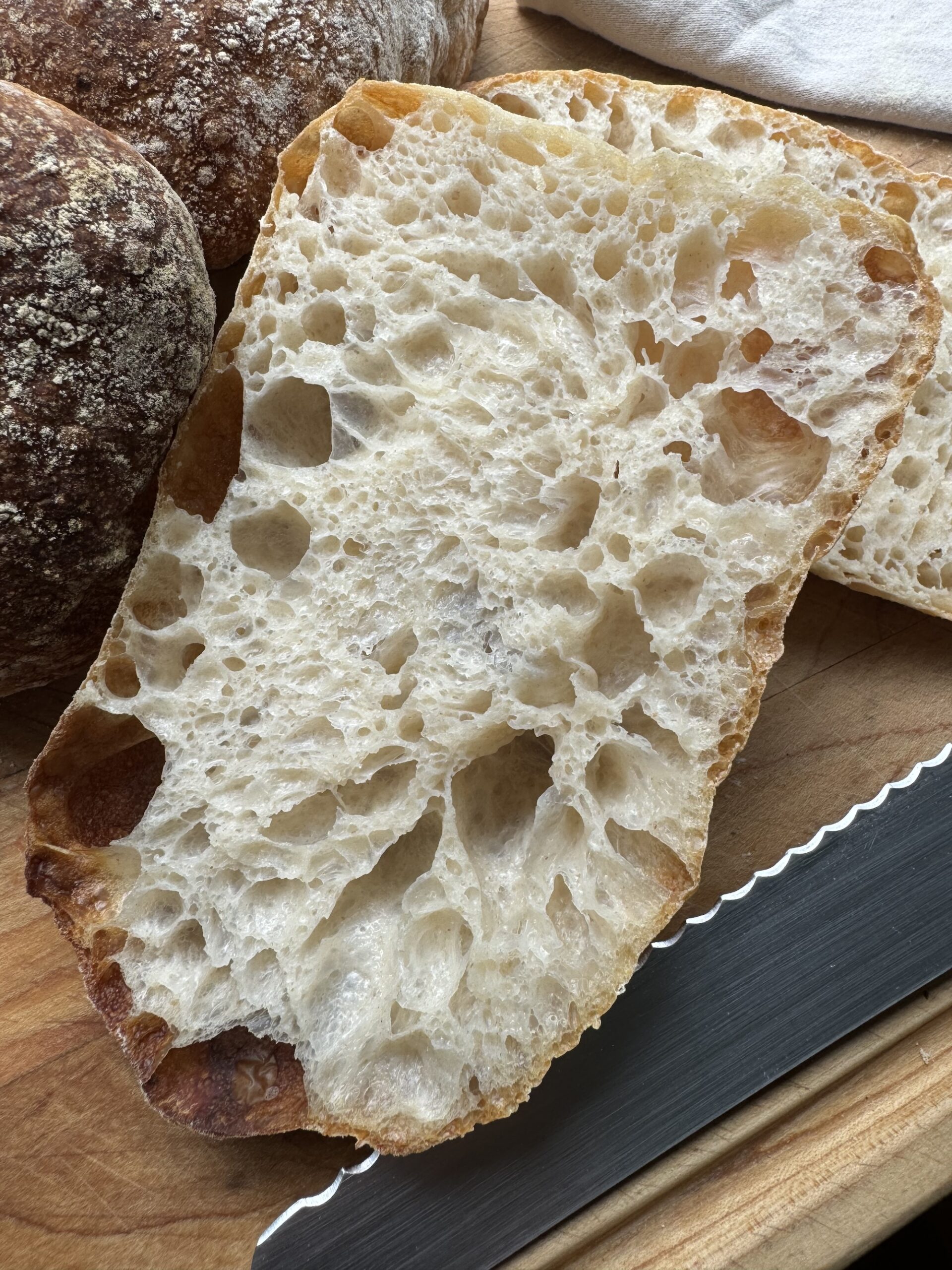 Sourdough Ciabatta - Frannie Loves Food