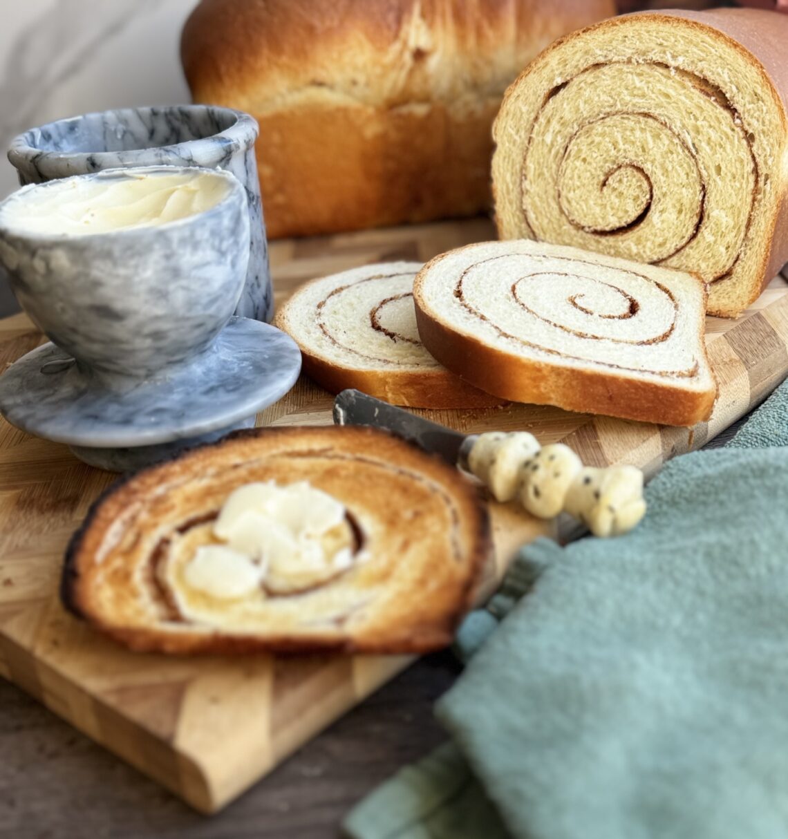 Cinnamon Swirl Bread - Frannie Loves Food