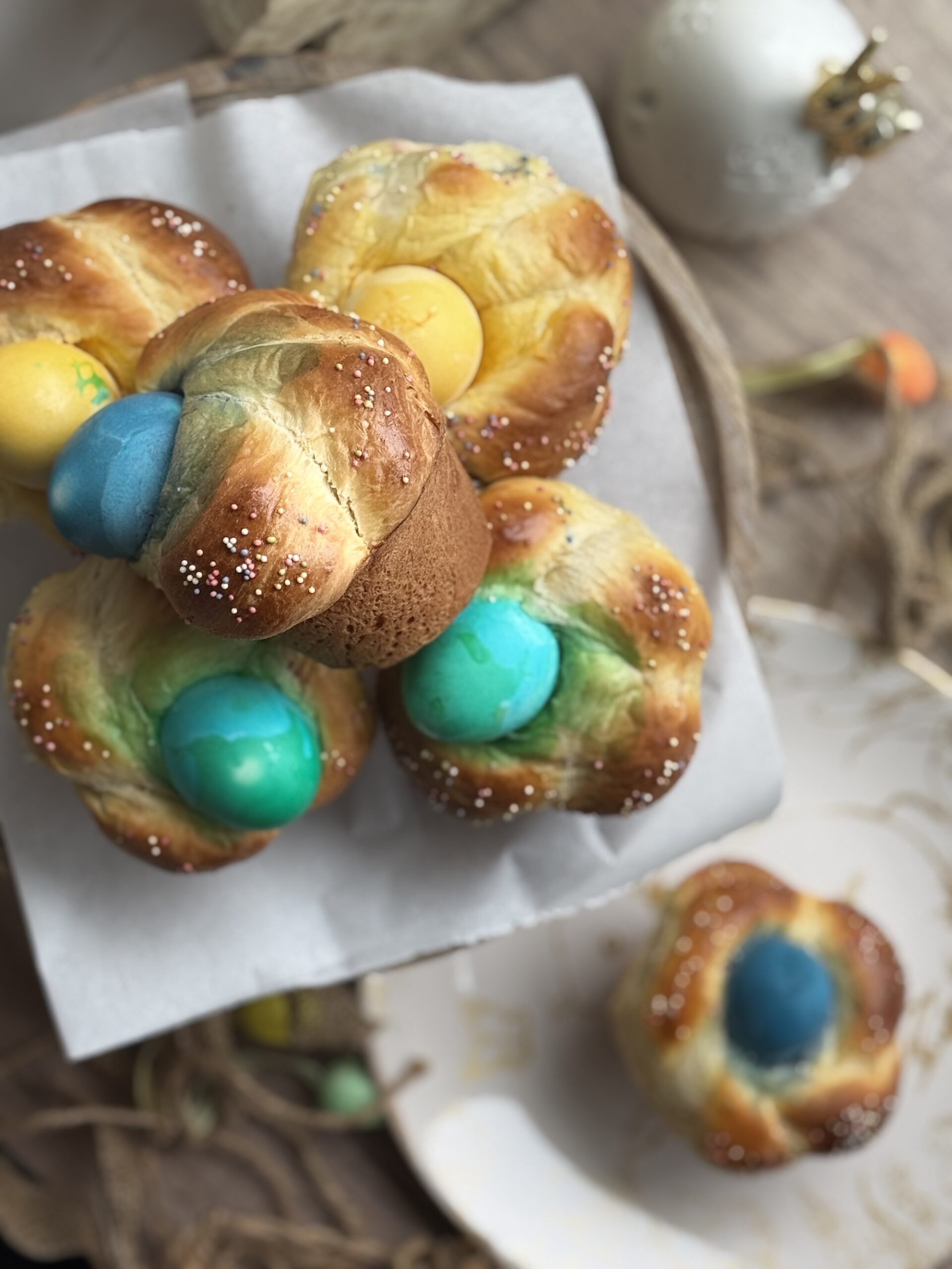 Mini Italian Easter Bread - Frannie Loves Food